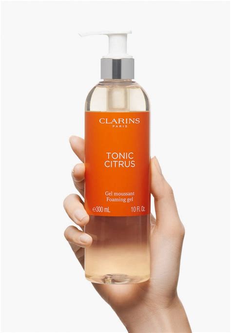 Гель для душа Clarins с ароматом цитрусов Tonic Citrus Foaming Gel