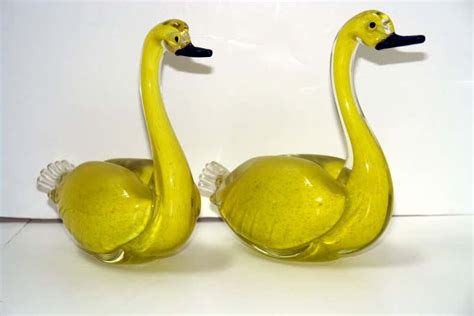 Murano Glass Swans 8 For Sale On 1stdibs Murano Glass Swan Value