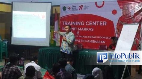 InfoPublik KSR Unit Markas PMI Pamekasan Gelar Training Center