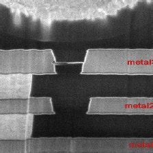 FIB Cut To Observe ILD Layer Illustrating Shorting Between Metal Layers Download Scientific