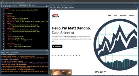 How To Make A Data Science Portfolio Website In Under 15 Minutes With