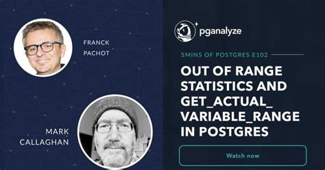 Pganalyze On Linkedin Out Of Range Planner Statistics And Getactual