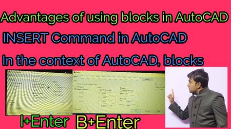 block command in autocad insert command in autocad venter