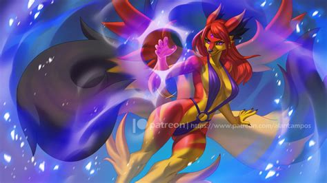 Rule 34 2020 Alanscampos Anthro Background Breasts Fakémon Fakemon