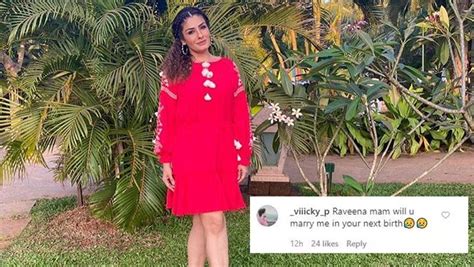 फन न कय 45 सल क रवन टडन क शद क लए परपज त एकटरस न दय यह जवब Fashion
