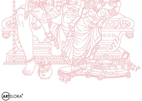 Laser Engraving Lord Shiv Parvati Kartike And Ganesh Shiv Parivar