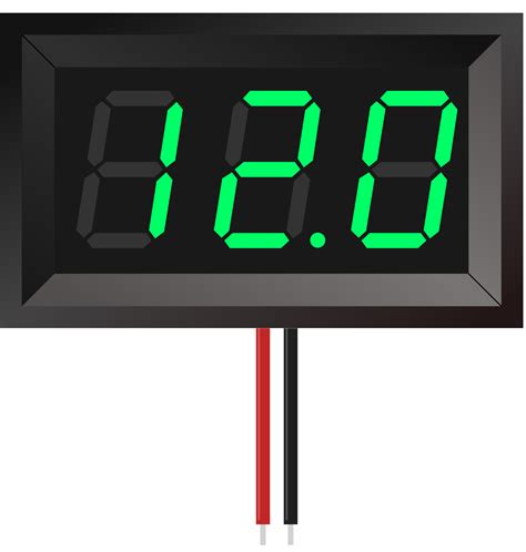 How To Use 7 Segment Panel Voltmeter Pinouts Specs And Examples