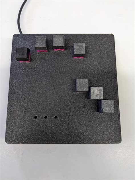 One Handed Chording Keyboard 10 Steps With Pictures Instructables