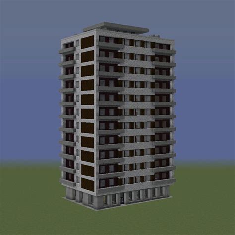 Многоэтажка майнкрафт Дома Minecraft Дом в Minecraft Здания в майнкрафт