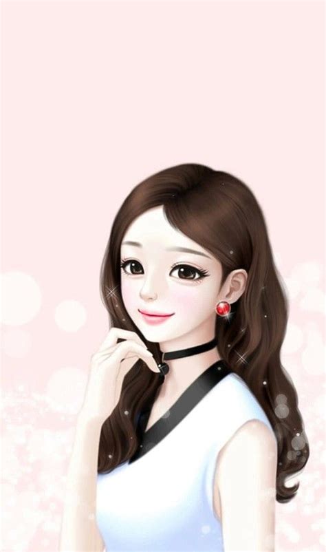 Animasi Gambar Kartun Korea Lucu Dan Imut Gambar Kartun Korea Cewek