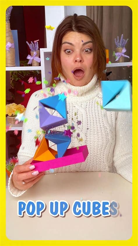 Pop Up Cubes Card Paper Craft Diy Projects Artofit