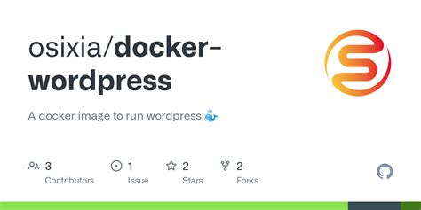 github osixia docker wordpress a docker image to run wordpress 🐳