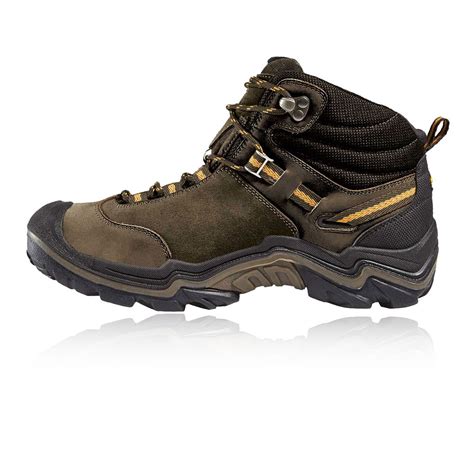 Keen Wanderer Mid Mens Blue Waterproof Outdoors Walking Hiking Shoes