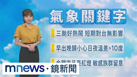 三颱共舞趕進度 短期對台影響不大｜鏡新聞 Youtube