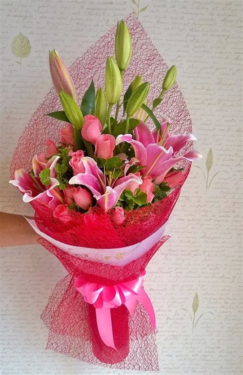 Bó Hoa Ly Đẹp Hoa Chúc Mừng Sinh Nhật Bạn Gái