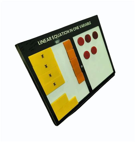 Linear Equation In 1 Variable Upper Primary Maths Kit Material Wooden At ₹ 1800 Piece In Ernakulam