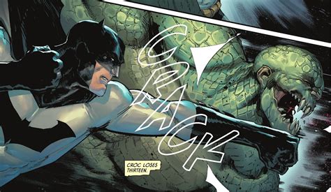 Killer Croc Batman Comic
