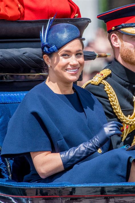 Meghan Markle At Trooping The Colour Ceremony In London 06082019