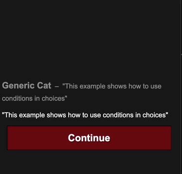 Choice Function Narrat Documentation