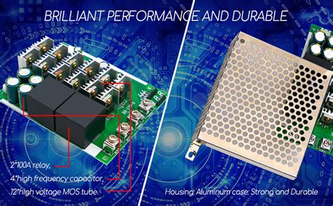 Pwm Dc Motor Speed Controller Dc 10 55v Max 100a Stepless Brushed