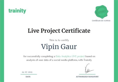Trainity Dataanalytics Newskills Liveproject Sql Vipin Gaur