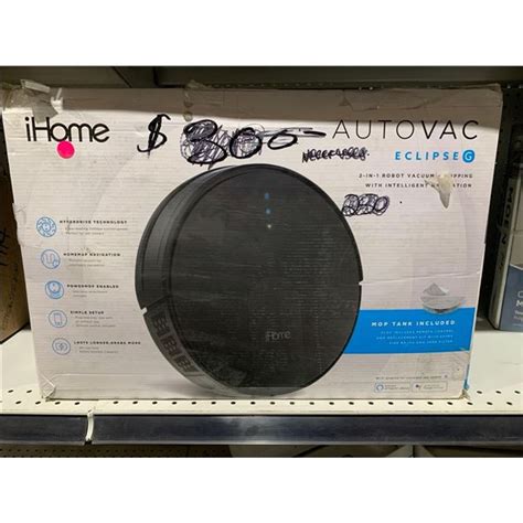 Ihome Autovac Eclipse 2 In 1 Robot Vacuum