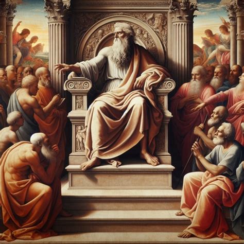 The Great Throne Of God Artwork Bible Art