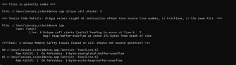 AddressSanitizer Continue On Error C Team Blog