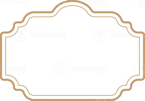 Vintage Label Frame Decorative Vintage Borders Logo Design Frame