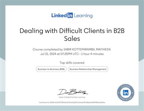 Sabir Kotteparambil Maitheen On Linkedin Certificate Of Completion