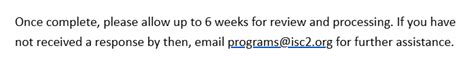 Cissp Endorsement Delays Isc2 Community