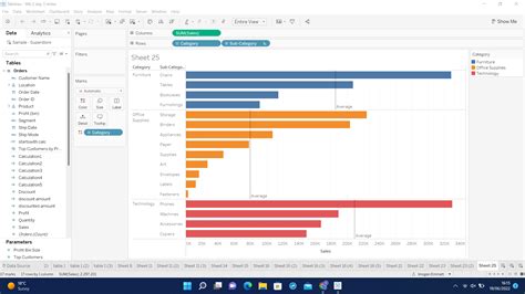 Blue Vs Green Fields In Tableau The Data School