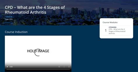 Cpd What Are The 4 Stages Of Rheumatoid Arthritis Ccm