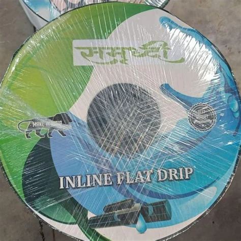 Manual 100m Ldpe Inline Flat Drip Pipe Vegetable Garden At ₹ 1250