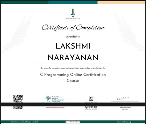Lakshmi Narayanan S On Linkedin Cprogramming Onlinecourses