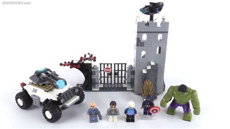 Lego Avengers Age Of Ultron Hydra Fortress Smash Review Set 76041