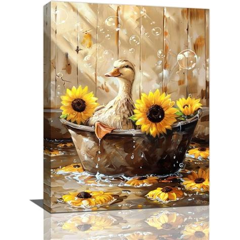 Aatoeax Cow Bathroom Decor Highland Cow Wall Art Cute Highland Cow Wall