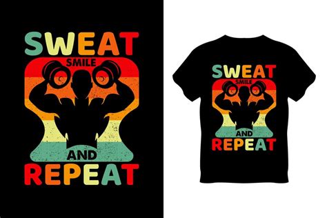 Premium Vector Unique Fitness T Shirt Design Abstract