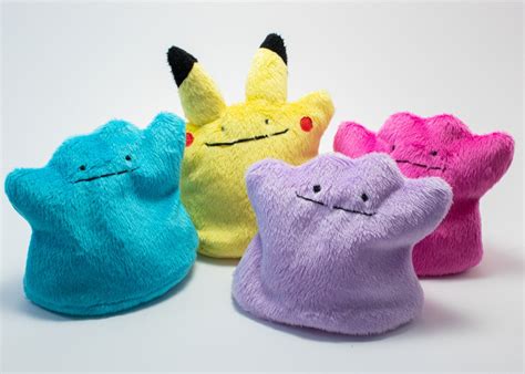 Palm Sized Squishy Ditto Plushies Various Colours Etsy