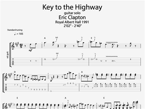 Eric Clapton Solos — Store — Guitar And Bass Tabs Unlimited