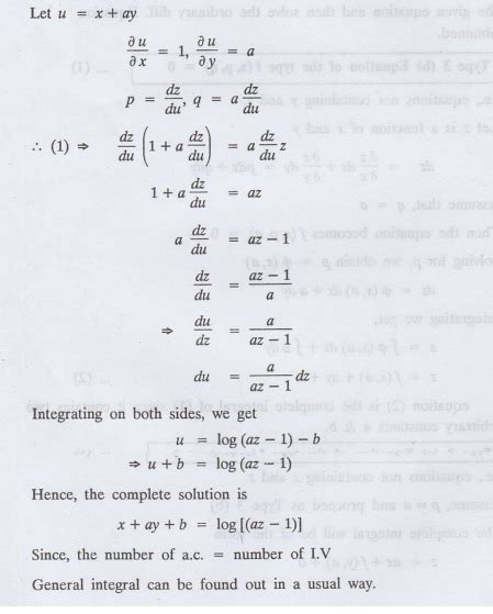 example solved problems and exercise on p d e type 3 a equation of the