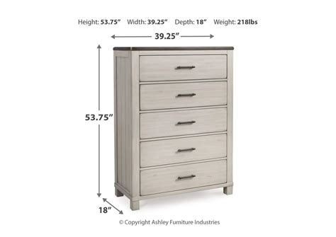 Darborn King Panel Bed With Mirrored Dresser Chest And Nightstand