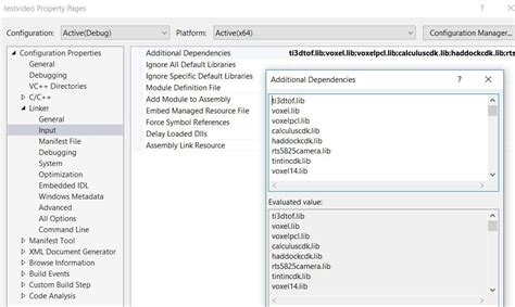 Compiler OPT CDK EVM Read Depth Camera Using Visual Studio C Sensors Forum Sensors