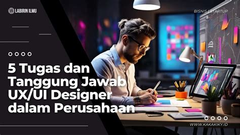Tugas Dan Tanggung Jawab UX UI Designer Dalam Perusahaan