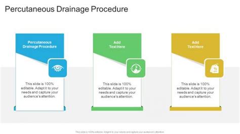 Percutaneous Drainage Procedure Powerpoint Presentation And Slides