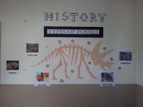 The Start Of Our Fossil Theme Pupils Create Fossils Using Plaster Of Paris Pity I