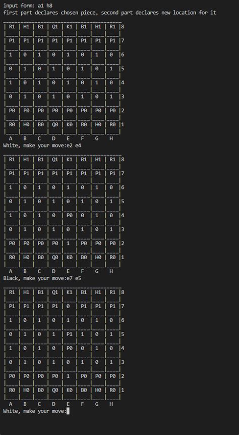 Github Wowckm11chess Simple App For Playing Chess In Terminal