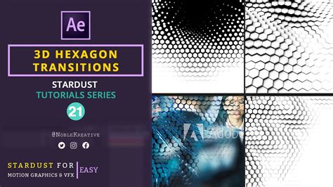 D Hexagon Transitions After Effects Tutorial Aescripts