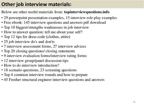 Top 52 Structural Engineer Interview Questions And Answers Pdf