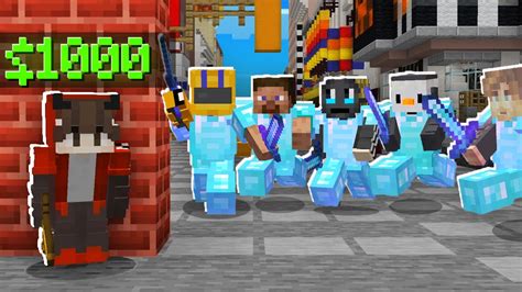 100 Graczy Symuluje Chowanego W Minecraft Youtube